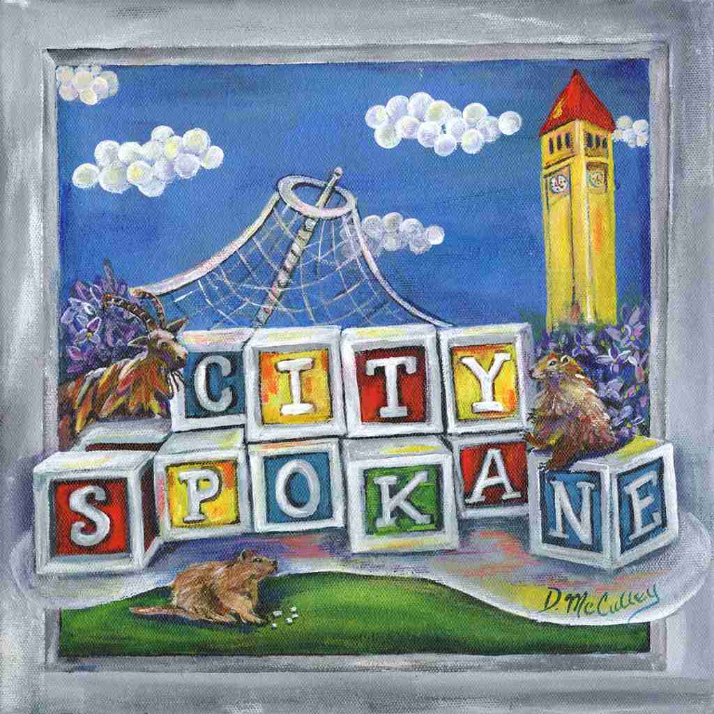 Spokane Blocks - Debbie McCulley, Artist