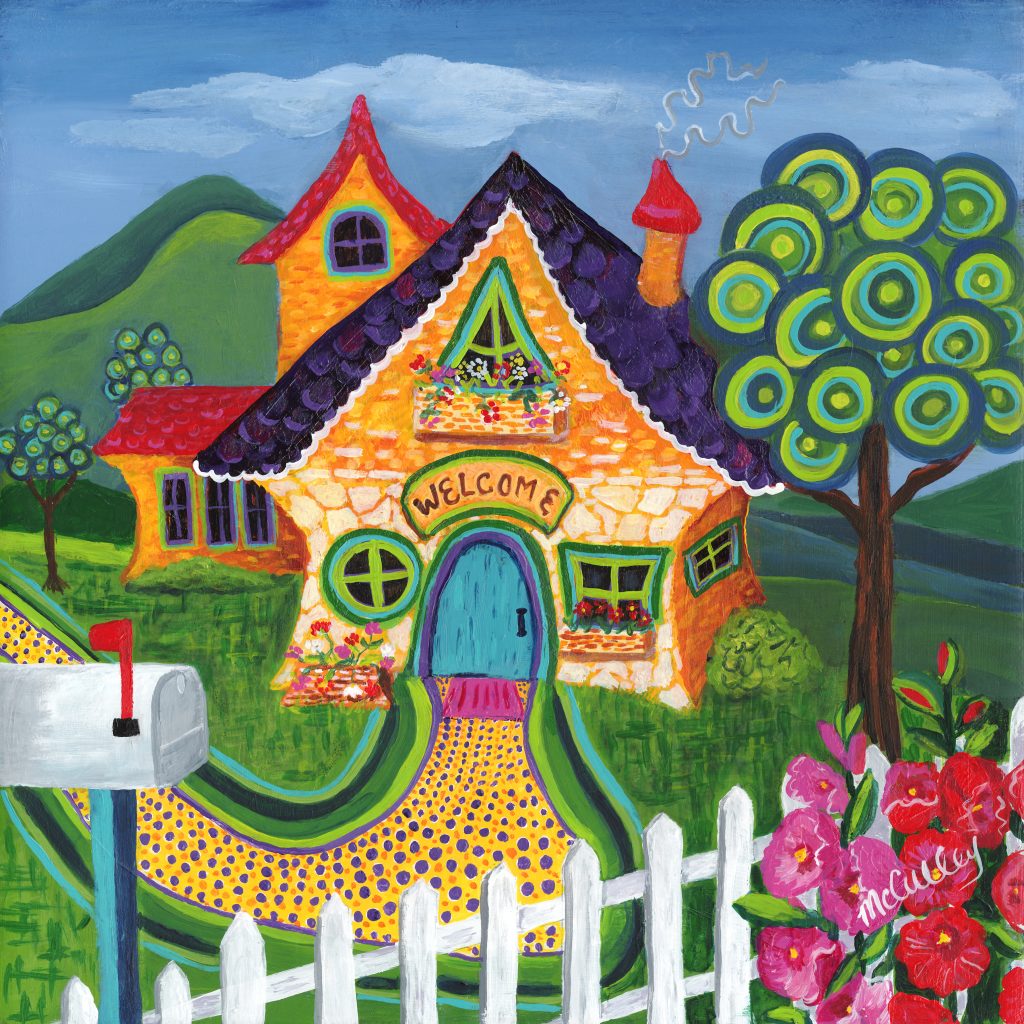 Welcome Home Debbie McCulley Artist